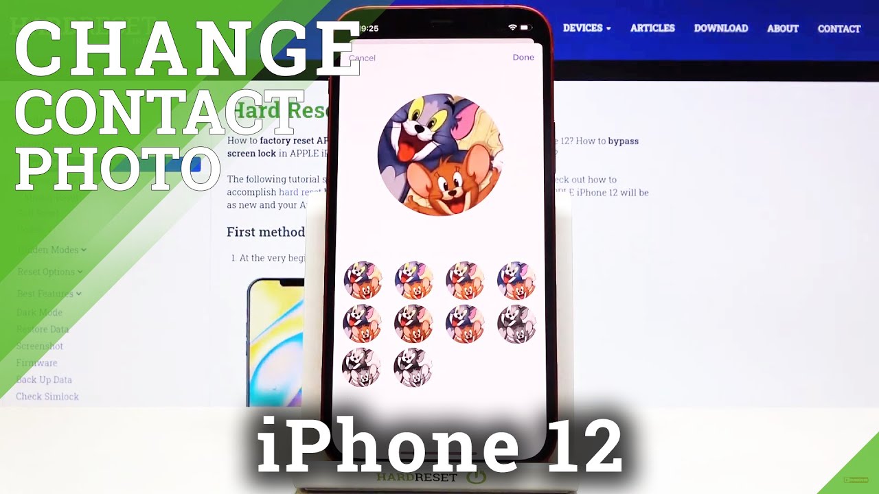 How to Add Photo to Contact in iPhone 12 – Personalize Contact Profiles ...