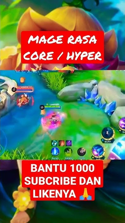 MOBILE LEGENDS : HERO CHANGE INSPIRE BUILD DAN EMBLEM MARKSMAN MAGE RASA CORE #shorts # ...