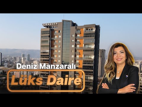 GRAVİTY'DE DENİZ MANZARALI SATILIK FULL EŞYALI LÜKS 5+1 DAİRE