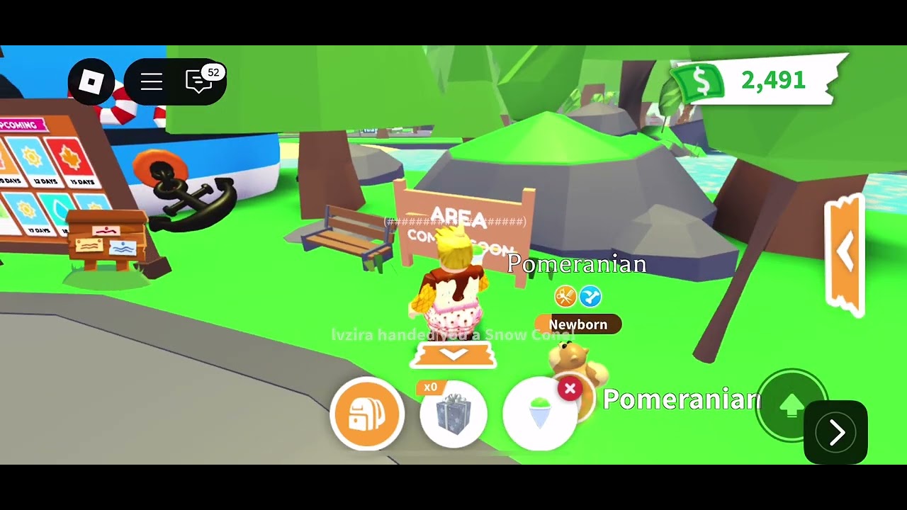 Roblox snow cone game - YouTube