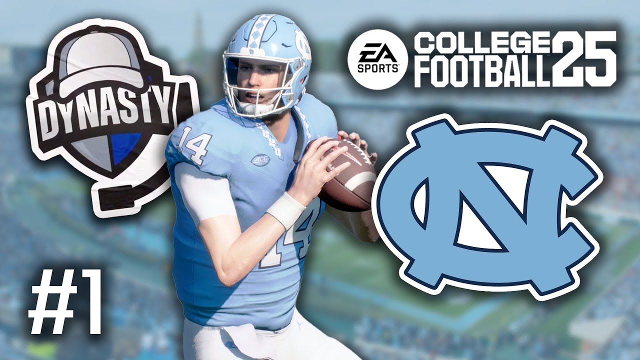 WELCOME TO THE TAR HEELS! | College Football 25 Tar Heels Dynasty [1 ...