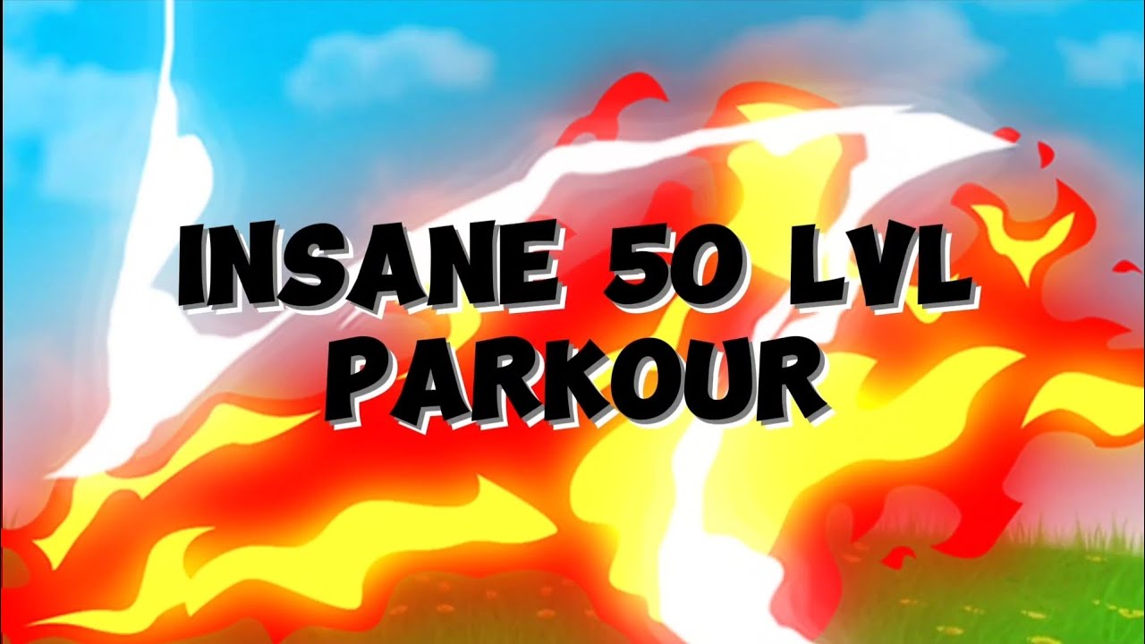 New Best 50 LVL Parkour Map - YouTube
