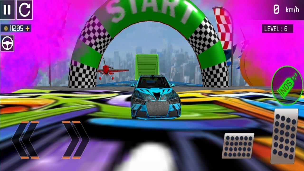 MEGA RAMPS CAR TURBO #1 - CAR STUNT GAME - HM FAN GAMES - ANDROID ...