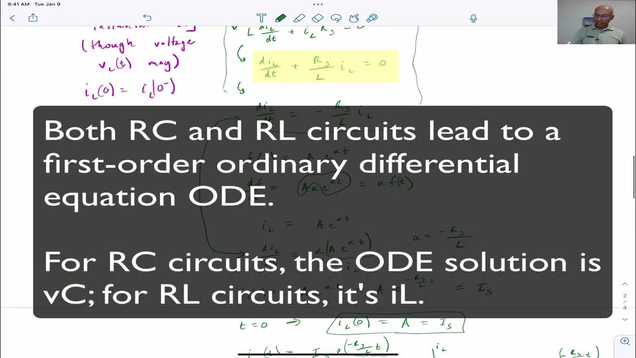 Circuit Theory: First-order RL Circuits (basic) - YouTube