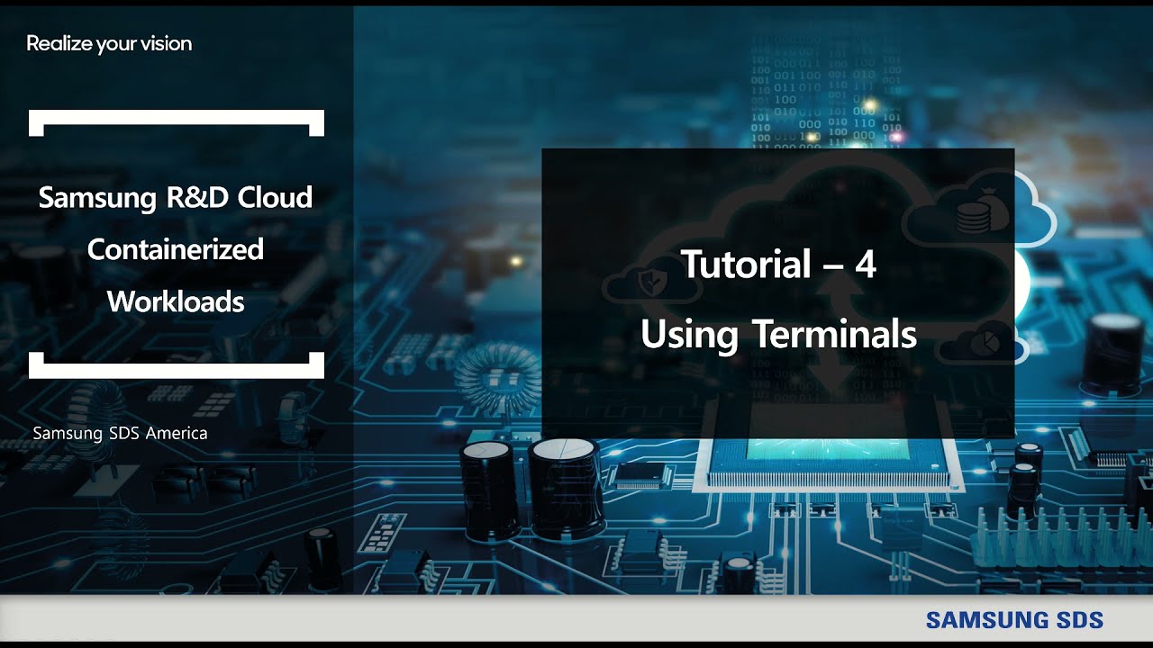 AI Cloud Tutorial 4: Using Terminals - YouTube