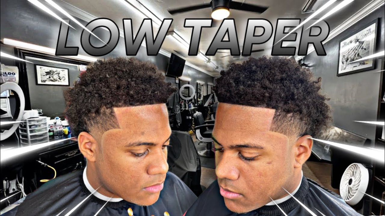 BARBER TUTORIAL: HOW TO DO A PERFECT LOW BLURRY TAPER W// FDK ! [ STEP ...