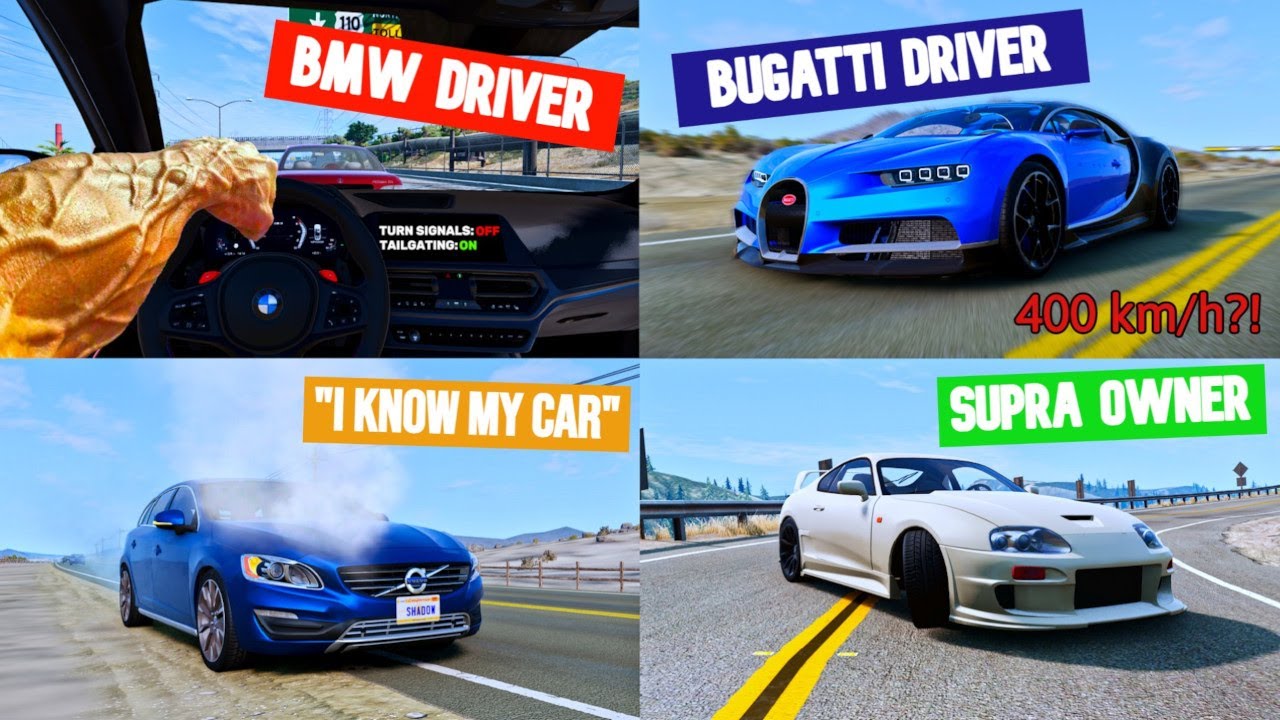Types Of Drivers Portrayed By BeamNG Drive #1 - YouTube