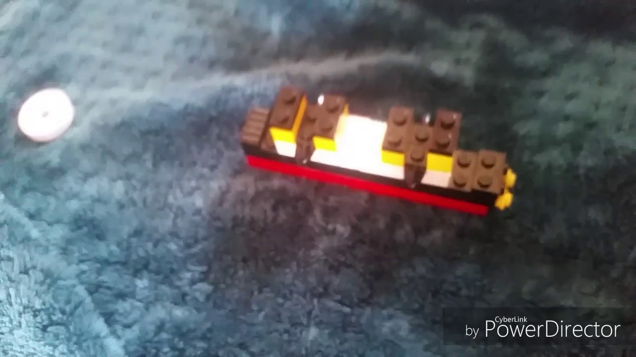 Lego Titanic sinking 2 - YouTube