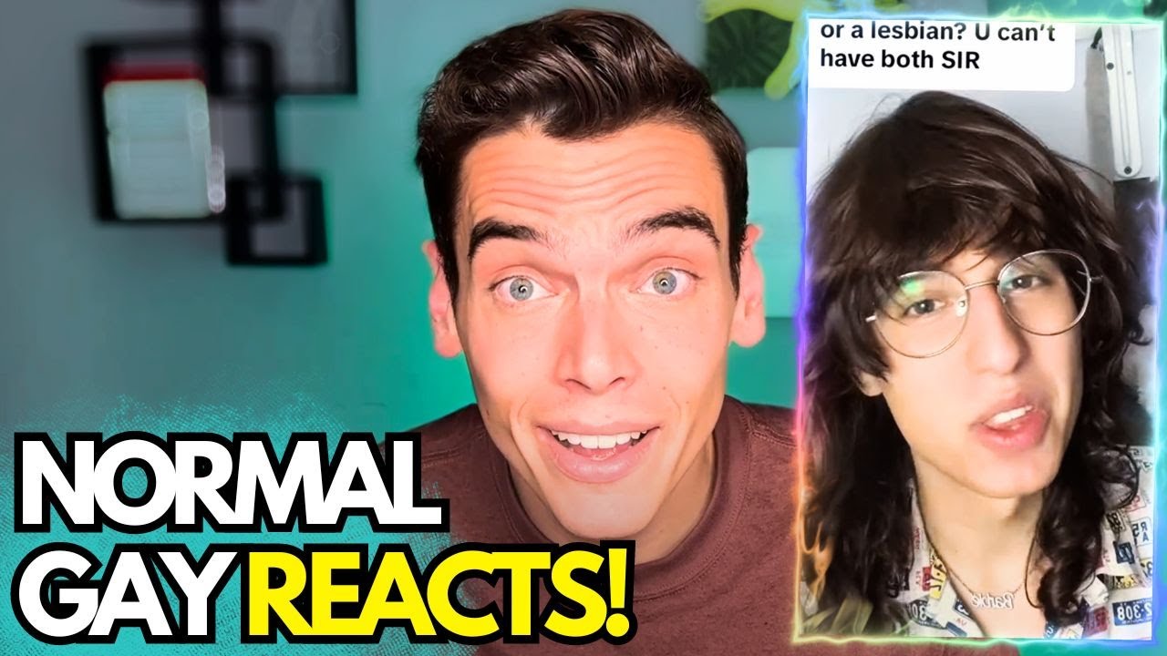 "Non binary lesbians are valid!" (normal gay reacts) - YouTube