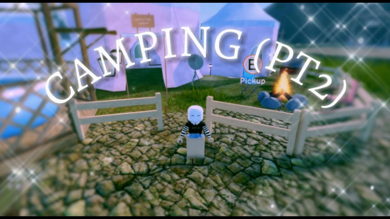 Camping In Roblox BackPacking pt2 - YouTube