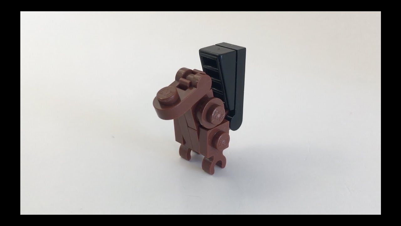 Custom LEGO Beaver Built From ONLY 10 Bricks! - YouTube