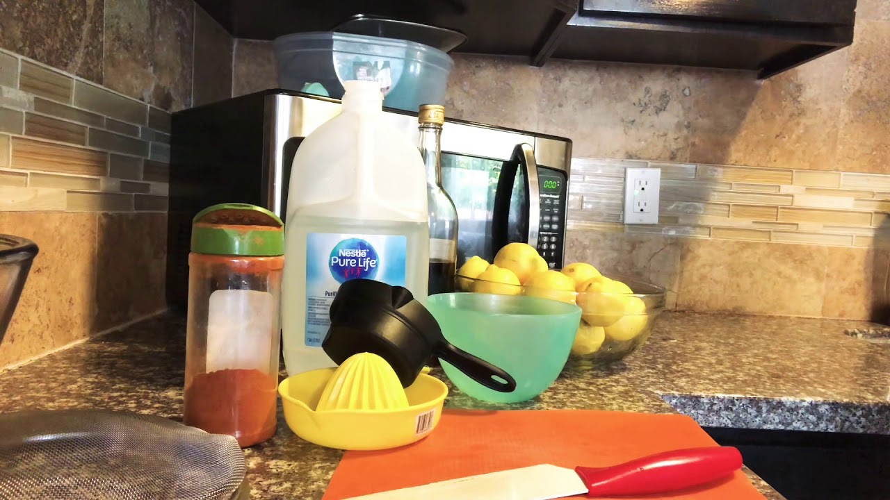 HOW TO MAKE A LEMONADE DETOX TEA FOR MASTER CLEANSE/LOSE WEIGHT ...