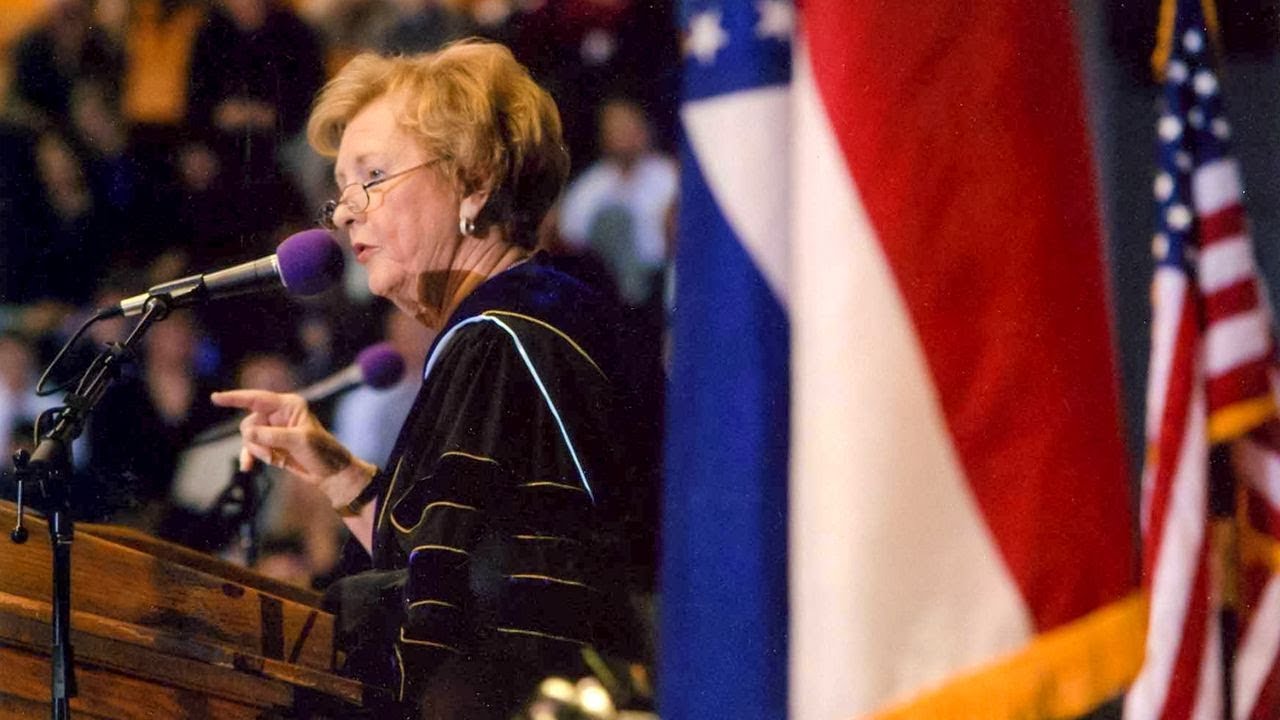 Missouri Public Affairs Hall of Fame honors Jean Carnahan - YouTube