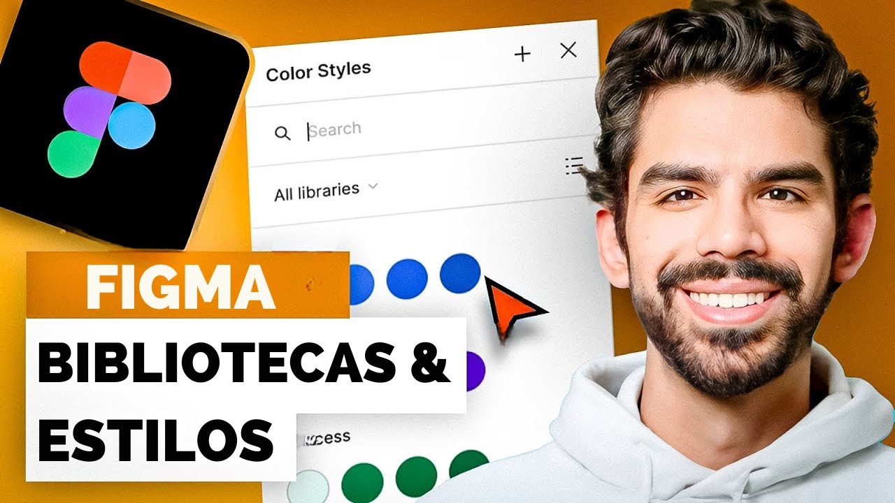 TUTORIAL DE FIGMA para Principiantes (Estilos y Bibliotecas) - YouTube