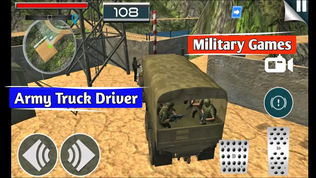 Army Truck Driver | Military Cargo Transport | Army Games | Android ...