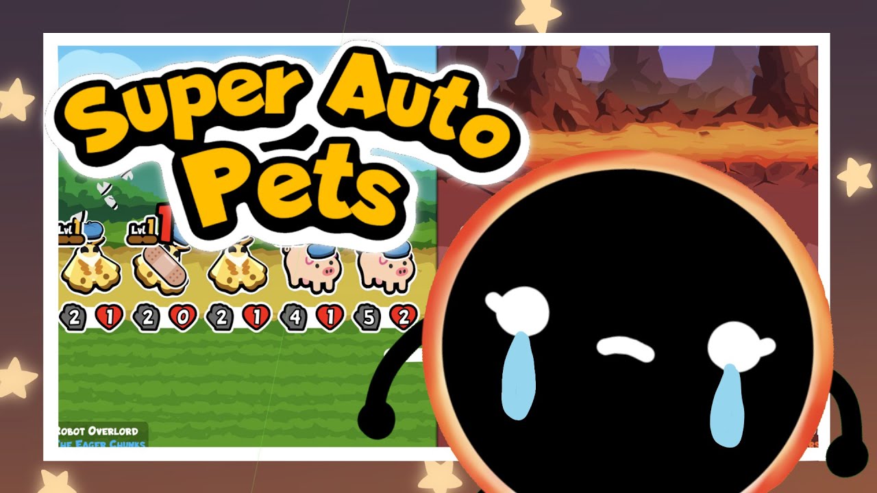 SUPER AUTO PETS! Please I beg of you let me just win once T^T | Nebi ...