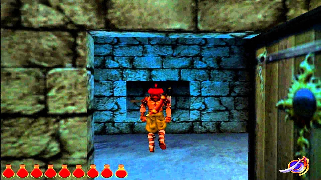 Prince Of Persia 3D Level 14 - Cliffs - YouTube