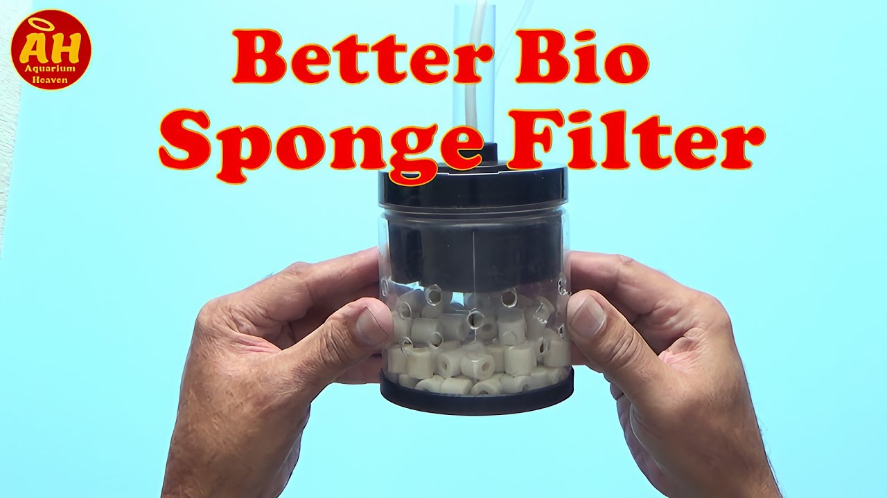 How To DIY BETTER SPONGE FILTER - YouTube