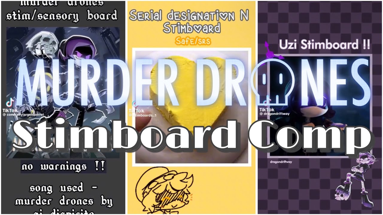 || Murder Drones Stimboard Compilation || (Request by @Bvbble73) ‼ ...