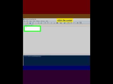 How to Create a Script in Windows - YouTube