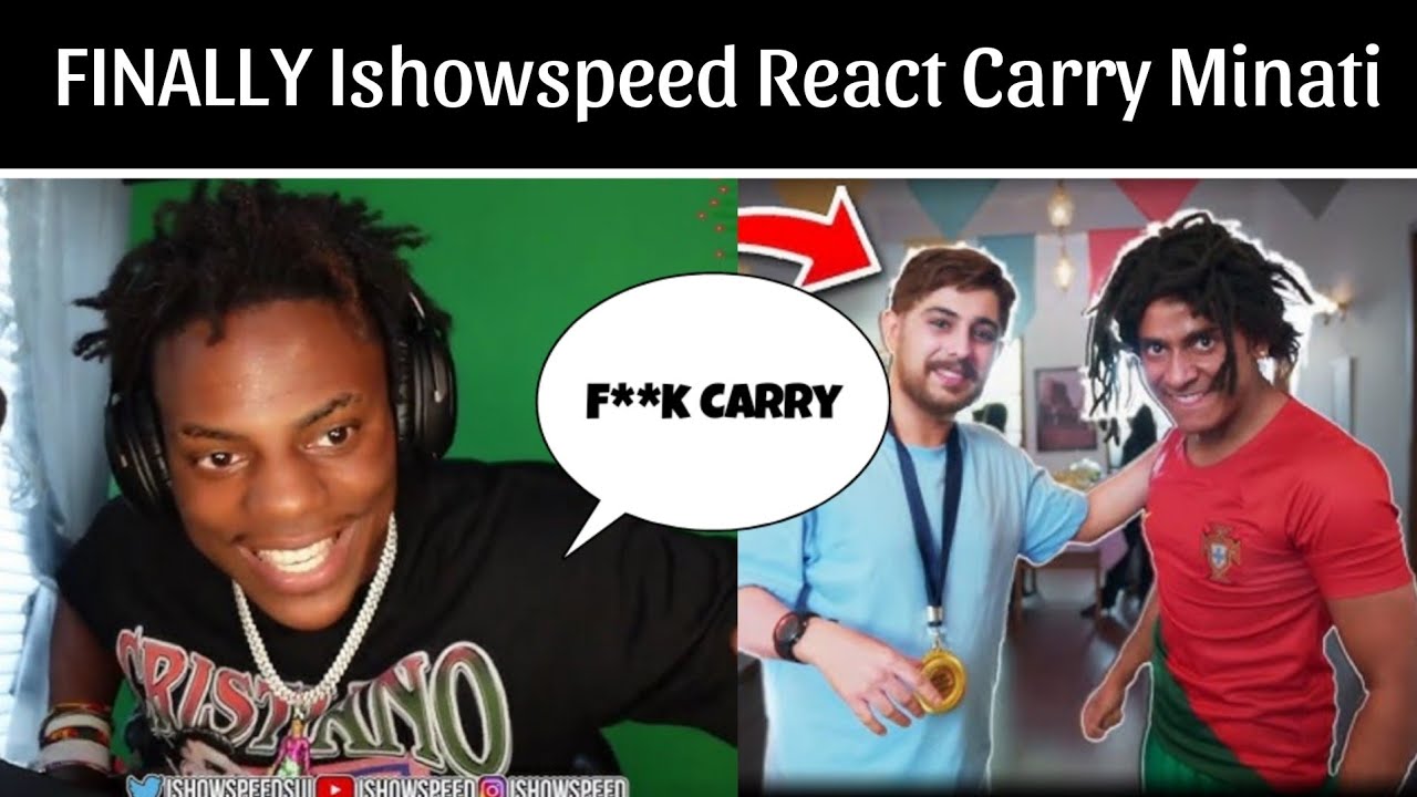 Ishowspeed React on Carry Minati New Parody Video - YouTube