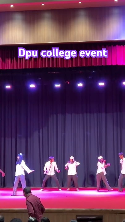 Dpu event 💫🥂||Akarshi gupta||#shorts #fyp #college - YouTube