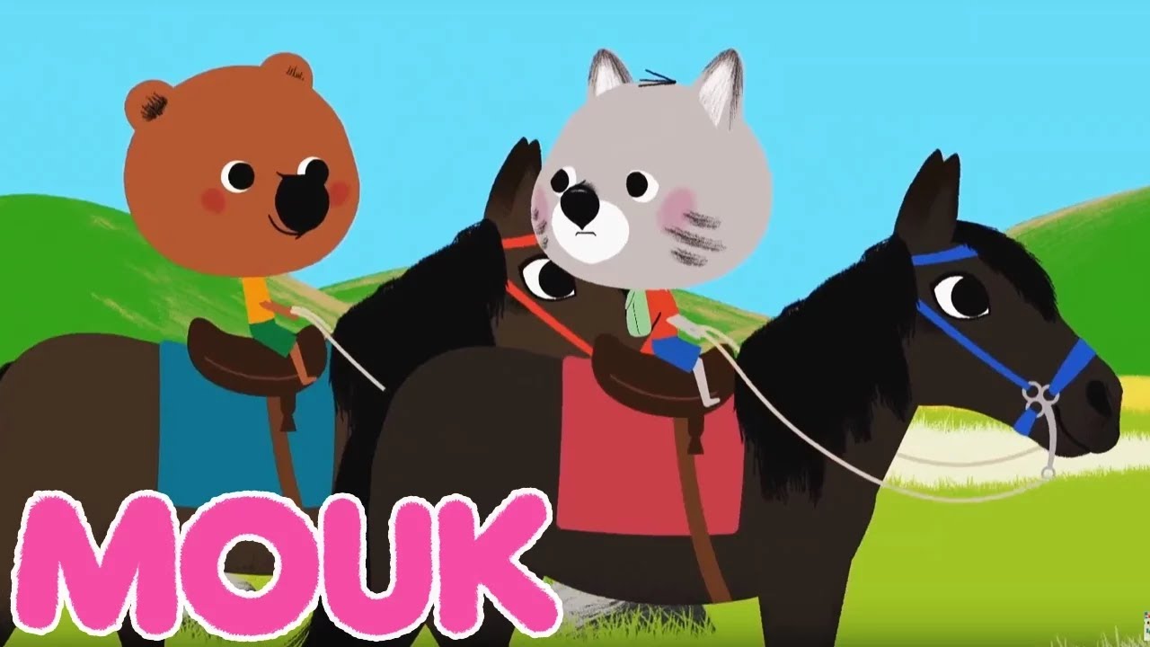 Mouk - Wild Horses | Cartoon for kids - YouTube