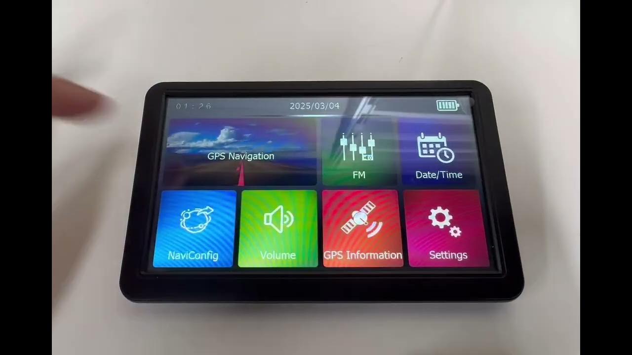 How to Set NaviConfig on OHREX Sat Navs - YouTube