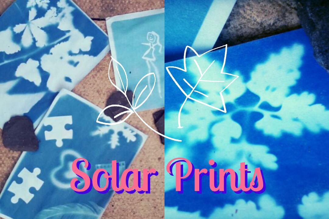 How to do a Solar Print | Fatema's Art Show - YouTube