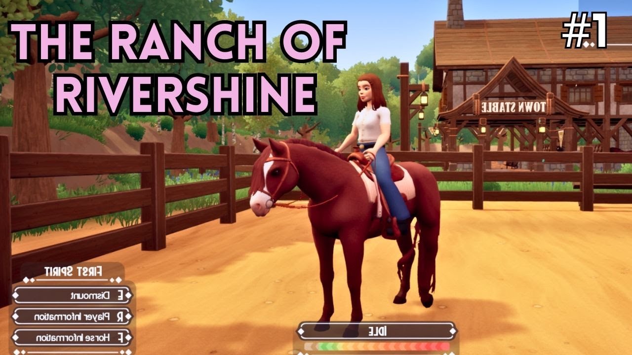 A New Horse Game!! || The Ranch of Rivershine - YouTube
