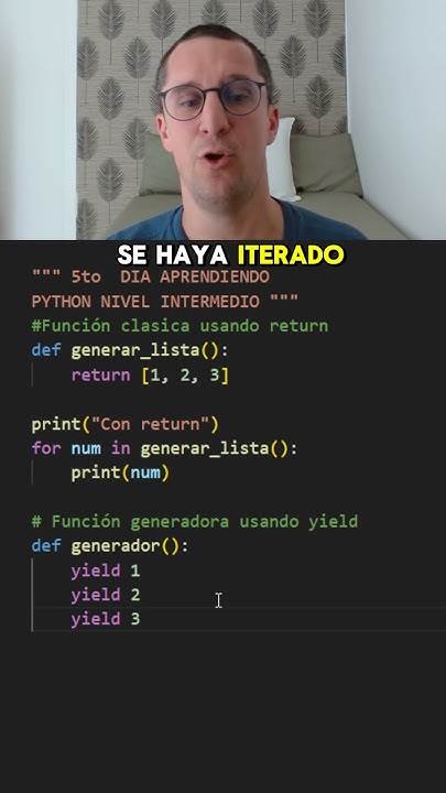 🧠 Día 5: yield vs return — la clave para escribir código eficiente. # ...