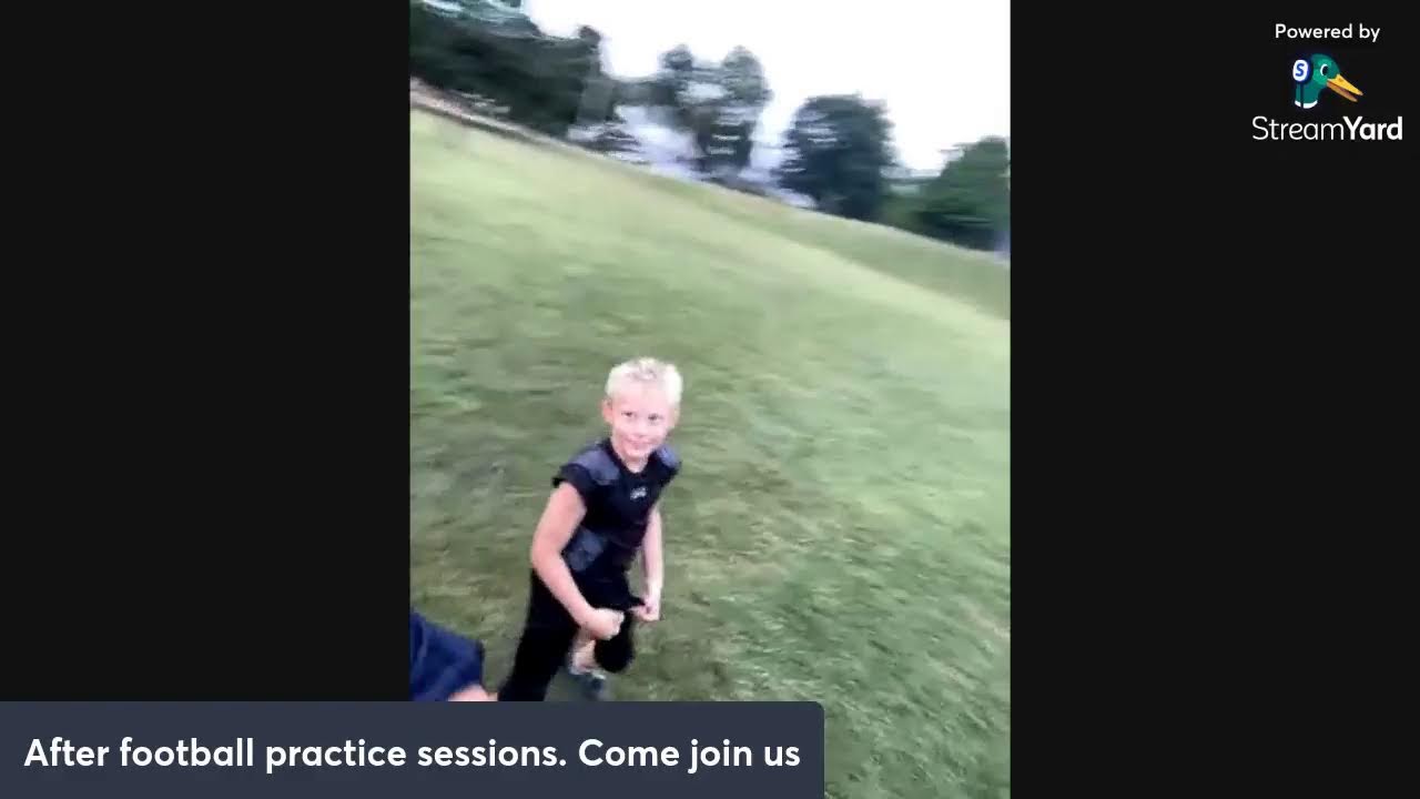 After football practice. Come join us - YouTube