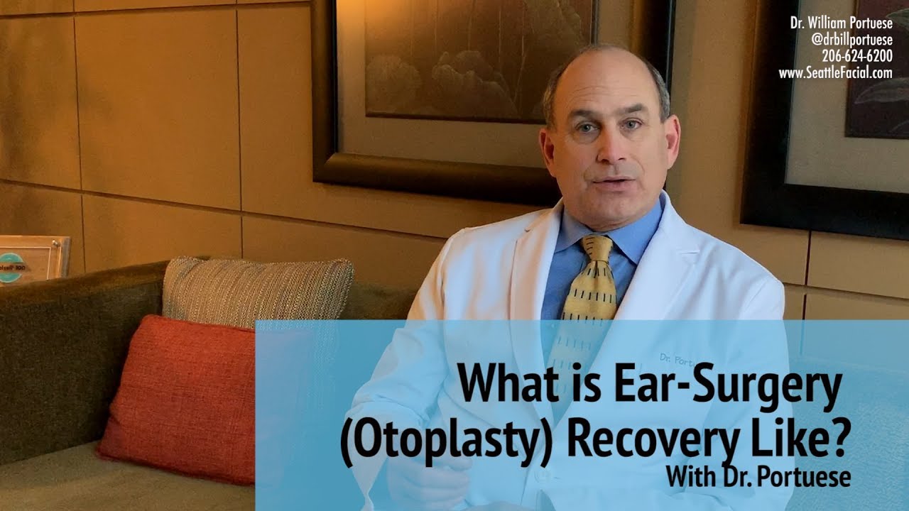 👂 Otoplasty (Ear Surgery) for Protruding Ears. What Is Recovery Like ...