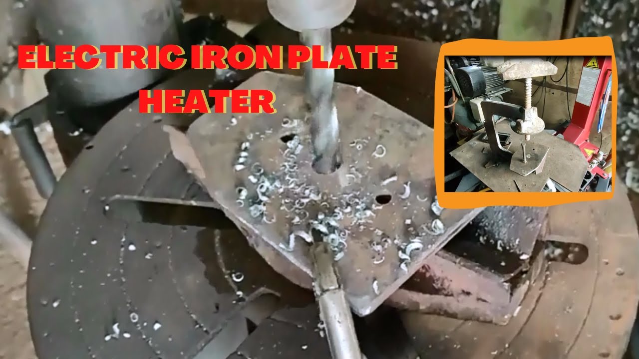 ELECTRIC IRON PLATE HEATER VULCANIZING MACHINE PART-1 - YouTube