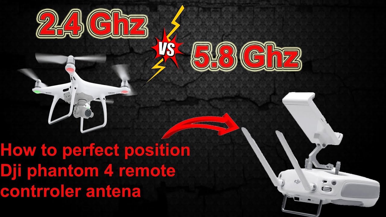 frequency 2.4 GHz vs 5.8 GHz //how to the perfect position #djiphantom ...