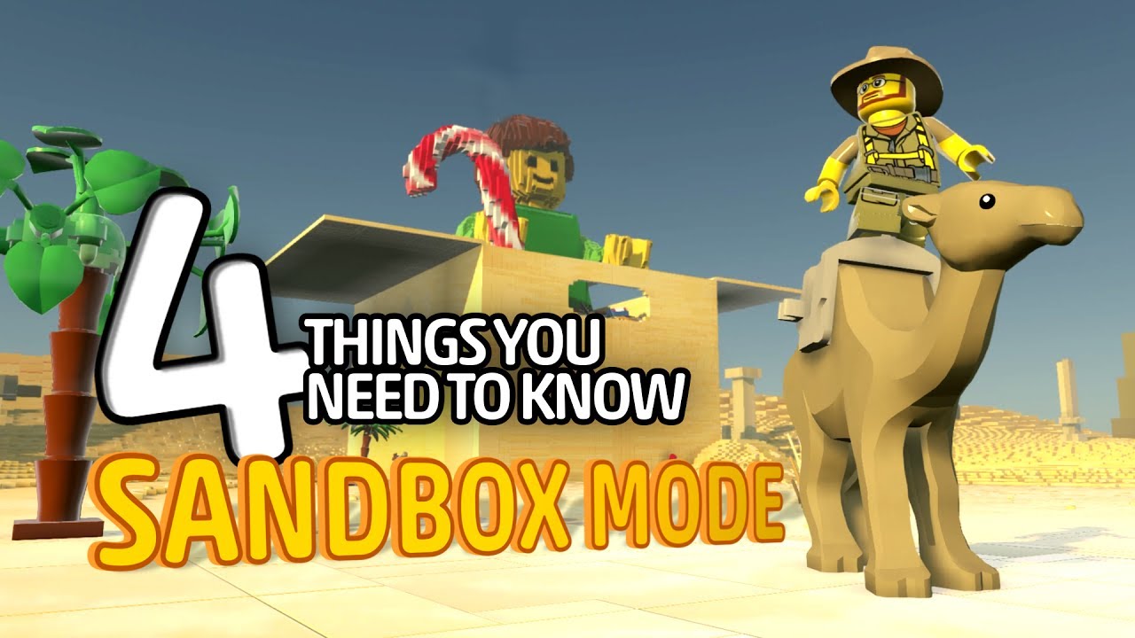 LEGO Worlds - 4 Things You Need To Know About Sandbox Mode - YouTube