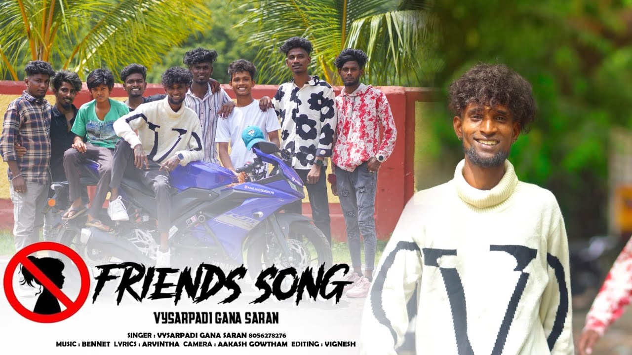 Venam da Ponnuga I Friendship Song 2024 I Vysarpadi Gana Saran - YouTube