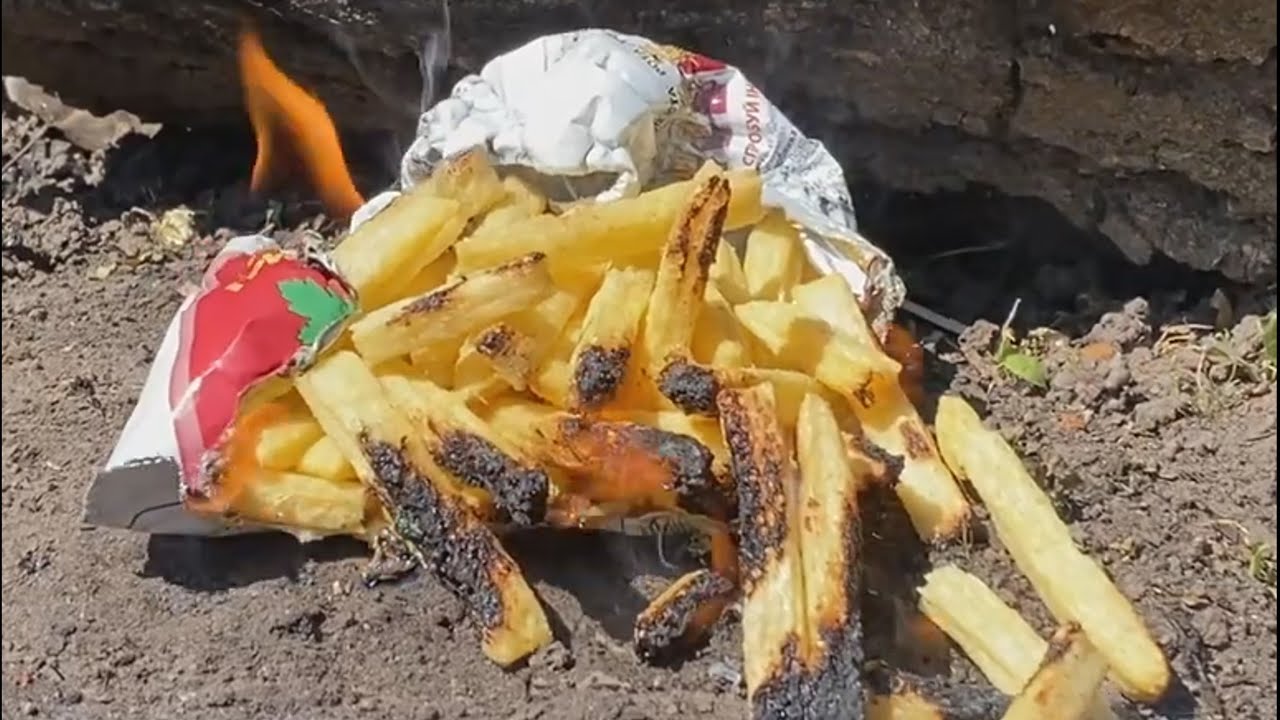 How French fries burn. - YouTube