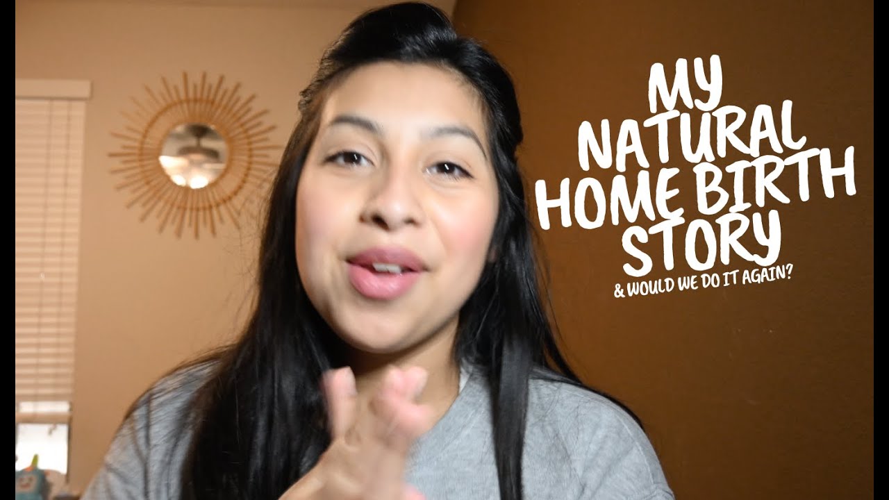 Natural Home Birth Story | Breastfeeding update - YouTube