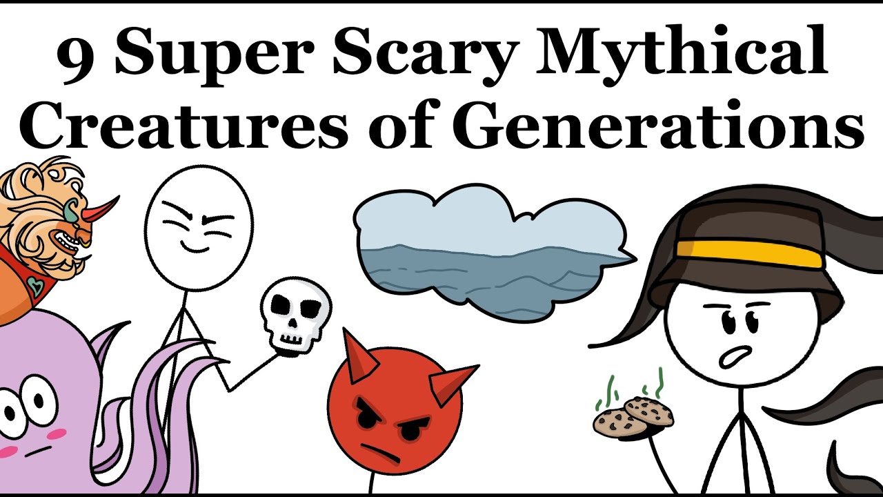 9 Super Scary Mythical Creatures of Generations - YouTube