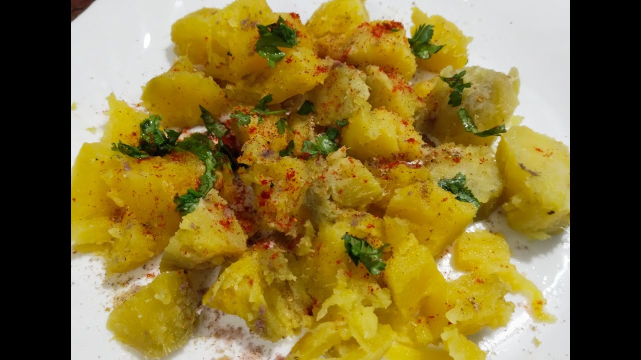 Roasted Shakarkandi Chat Recipe । Winter Special Shakarkandi Chat ...