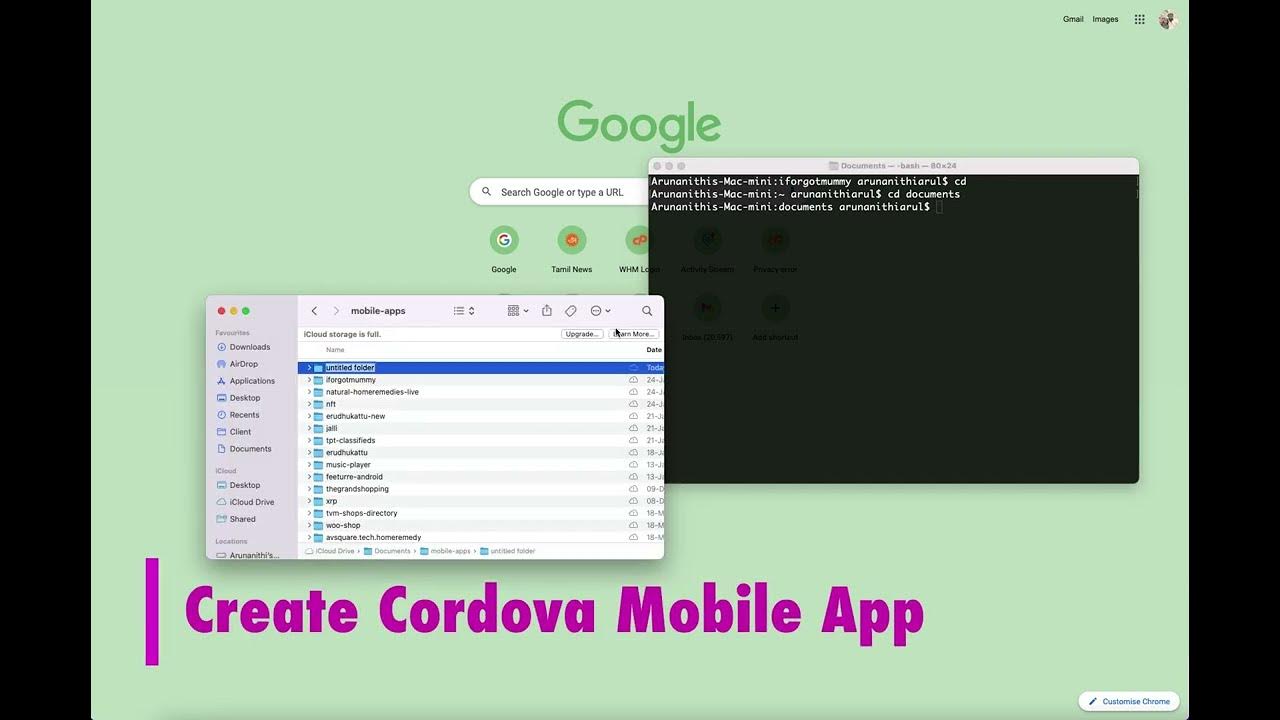How to start mobile app development using Cordova - YouTube