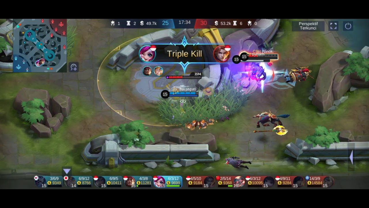 late game rata semua - YouTube