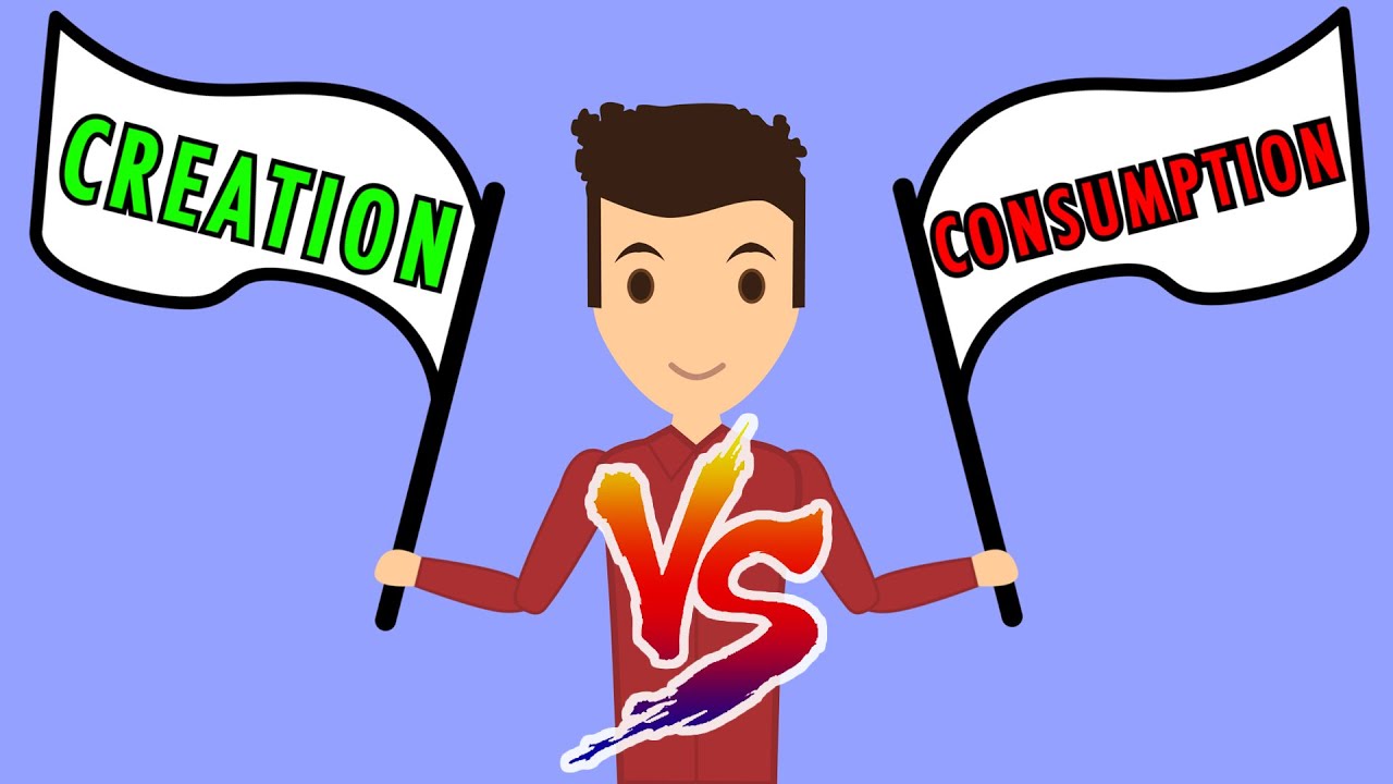 Creation vs Consumption | Psychological Analysis - YouTube