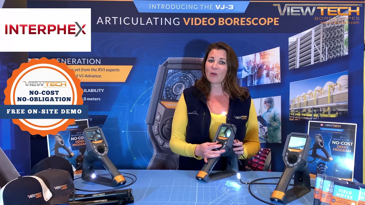Interphex 2021 - ViewTech Borescopes - Exhibitor Booth #1245 - YouTube