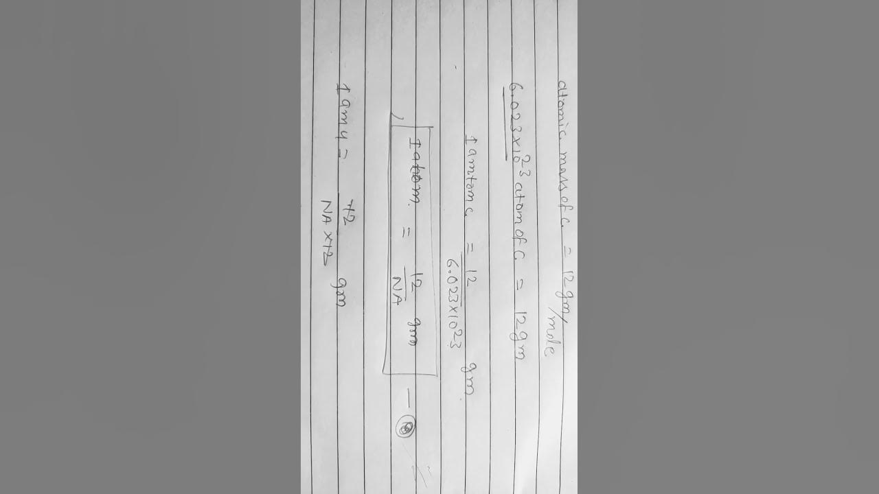 1amu Equal To Kg chemsitry science mole amu atom YouTube 1amu-equal-to-kg-chemsitry-science-mole-amu-atom-youtube