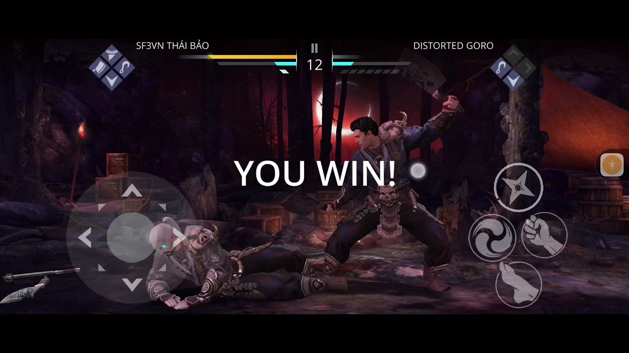 Shadow Fight 3: Top 4 Sets can beat Distorted Goro - Butcher - YouTube
