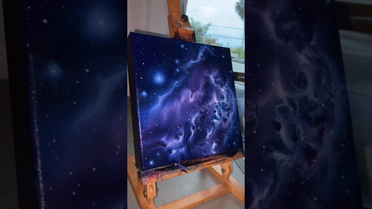 Space Oil Painting