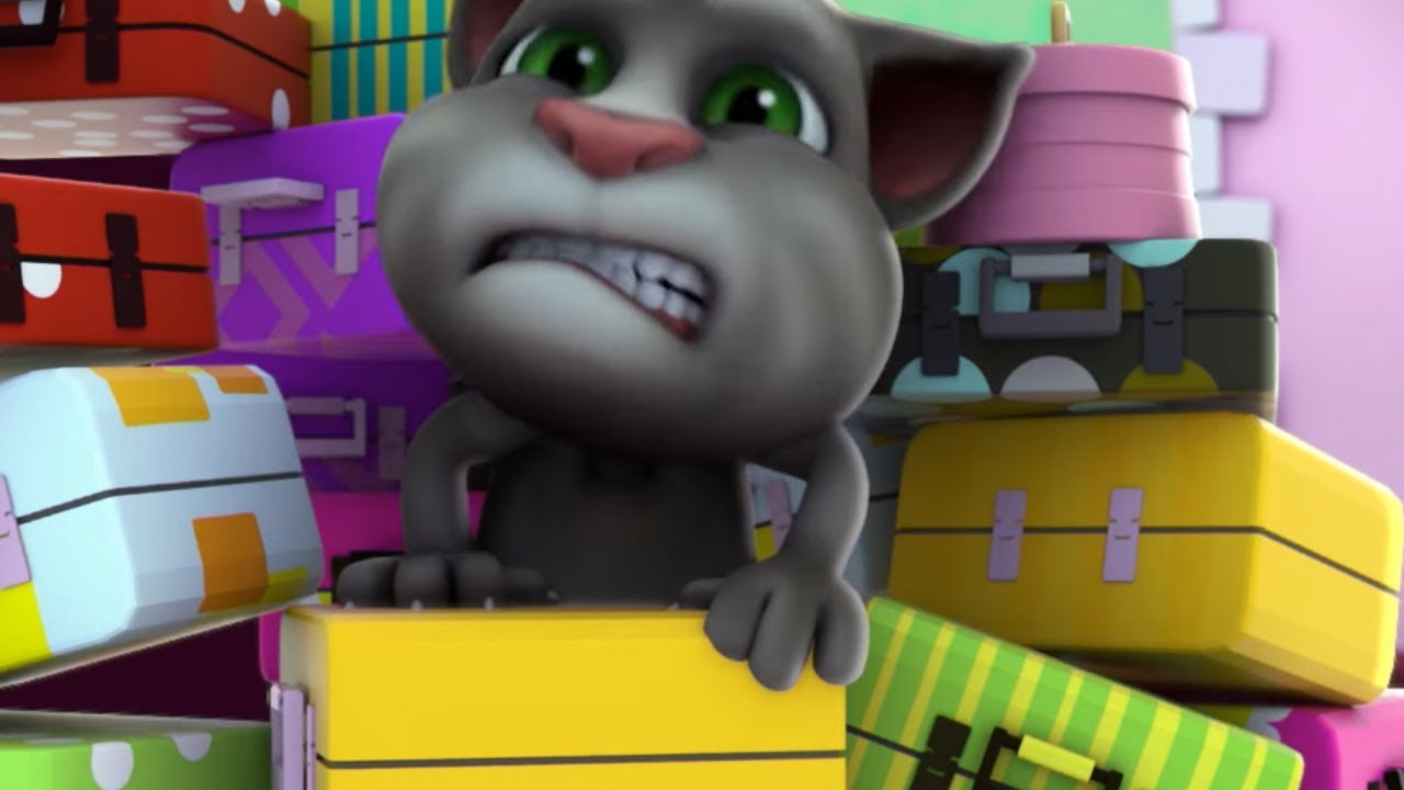 El arte de empacar | Cortos de Talking Tom | Dibujos animados ...