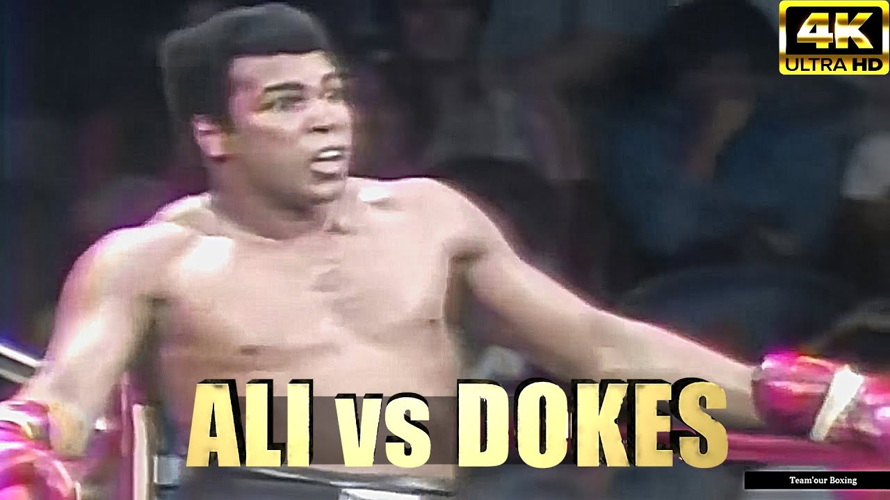 Muhammad Ali vs Michael Dokes | Exhibition Boxing Fight | 4K Ultra HD - YouTube